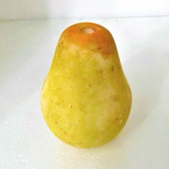 Nice antique alabaster Made in Italy pear for you | Accents | Antique ...